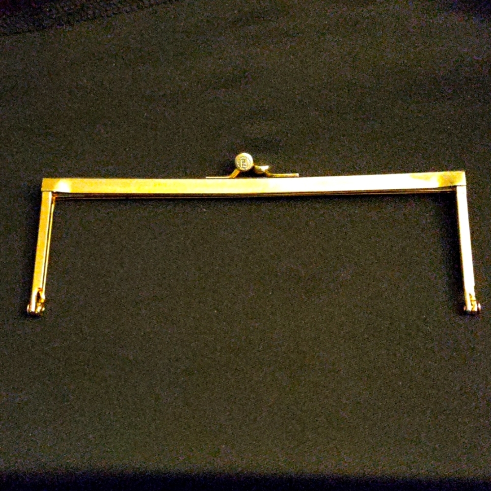Vintage Fendi Kiss Lock Frame - Gem